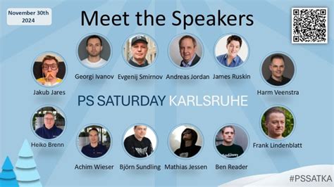 christian ritter on linkedin pssatka powershell powershellsaturday pssaturday techconference…