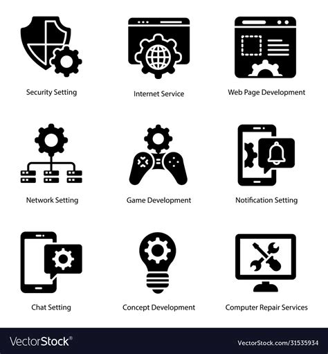 Setting Solid Royalty Free Vector Image VectorStock Setting Solid Royalty Free Vector Image VectorStock