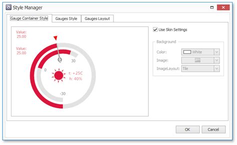 Gauge Styles And Style Manager Winforms Controls Devexpress