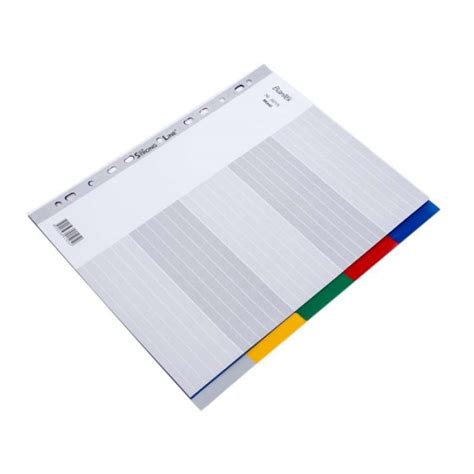 Jual Bantex Maxi Divider Index PP Pembatas Binder Penyekat Ordner A4 1 12 Di Seller Bantex