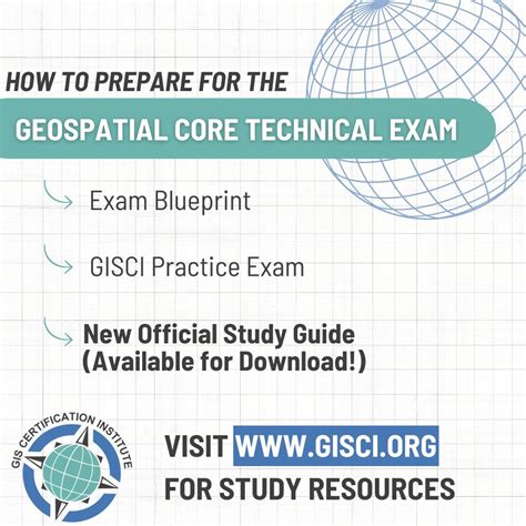 Gis Certification Institute Gisci On Linkedin Ensure Youre Prepared For The Gisci Geospatial