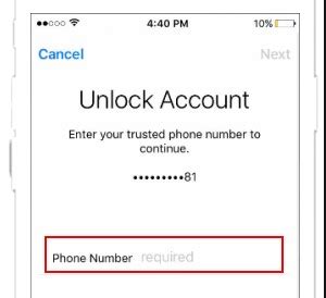 How To Unlock Apple ID Without Phone Number Email