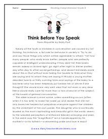 8th Grade Reading Comprehension Worksheets Worksheets Library