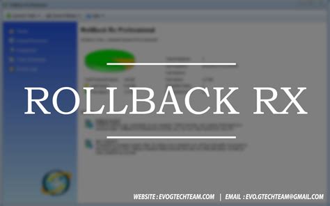 Rollback Rx下载 备份同步 Evo G Tech Team 电脑技术网 网络安全，黑客技术，电脑技术，软件共享