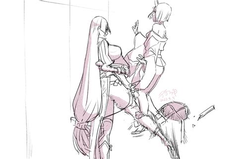Shuten Douji And Minamoto No Raikou Fate And 1 More Drawn By Titiduki