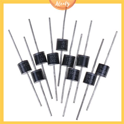Aleaty💝 10pcs 15a 45v High Efficiency Axial Rectifier Bypass Blocking Diode Lazada Ph