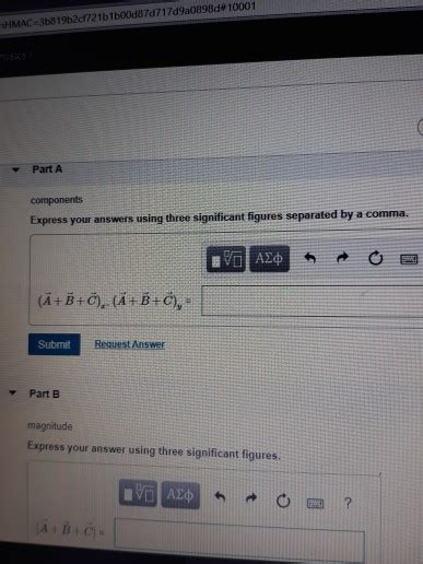 Solved Constants Three Vectors Are Shown In The Figure Chegg Com