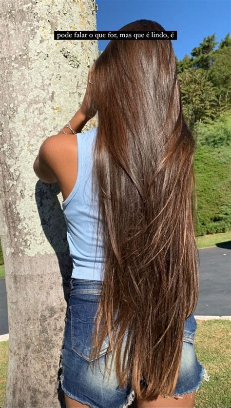 Pin By Maria Eduarda On H A I R Really Long Hair Hair Inspiration Long Long Silky Hair