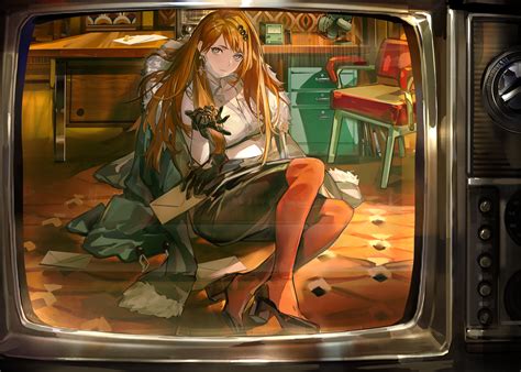 Jingmi Siobhan Alchemy Stars Alchemy Stars Black Footwear Absurdres Highres Girl