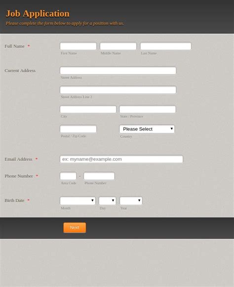 Jotform Form Templates
