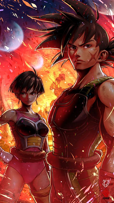 Kanchiyo Bardock Seripa Dragon Ball Dragonball Z Absurdres