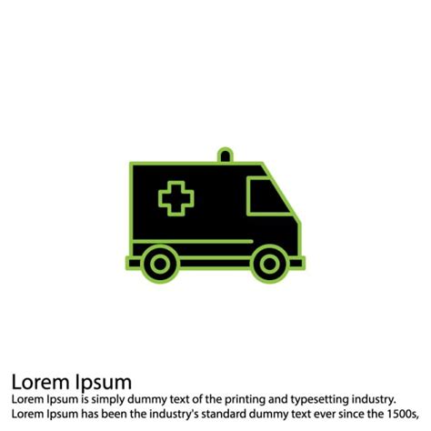 벡터 구급차 아이콘 구급차 아이콘 배경 디자인 Png 일러스트 및 벡터 에 대한 무료 다운로드 Pngtree