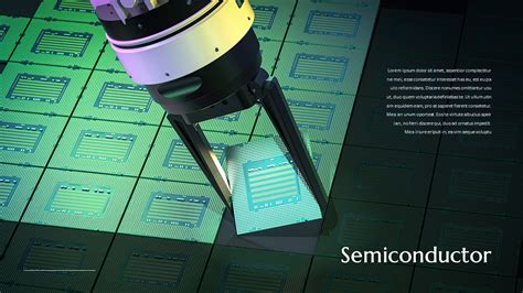 Robot Arm With Semiconductor Ppt Templates