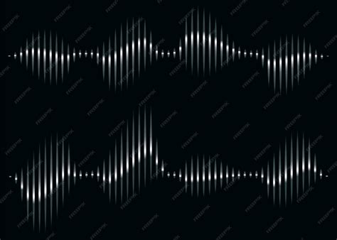 Premium Vector Sound Wave Rhythm Abstract Music Pulse Background Frequency Spectrum Vector