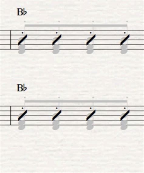 Notation Eighth Slash Notes For A Simile Music Practice And Theory
