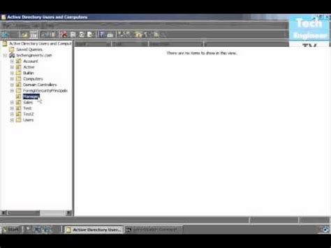Create Groups And OU Via DSADD Command In ADDS Windows Server 2008