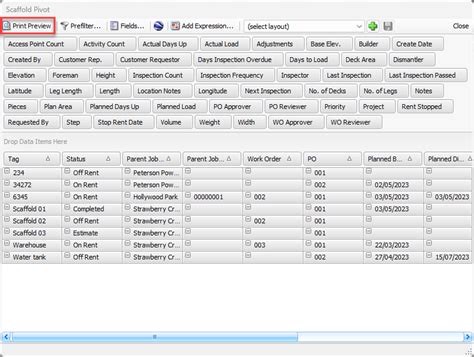 Exporting A Pivot Report