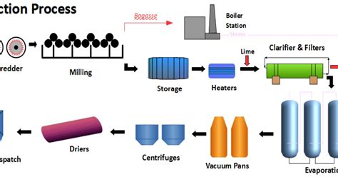 Diagram Of Sugar Cane Process A Digram Sugar Production Roya