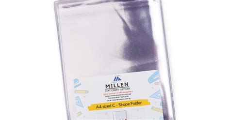 Plastic C Shape Clear Folder A