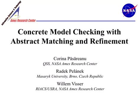 Ppt Concrete Model Checking With Abstract Matching And Refinement Powerpoint Presentation Id