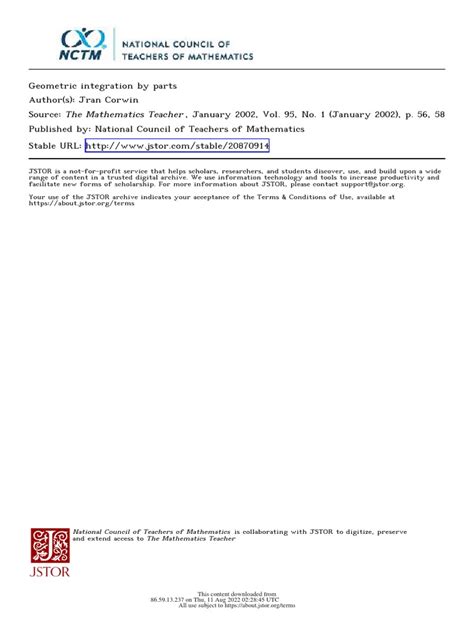 Geometric Integration Pdf Integral University Of Wisconsin Madison