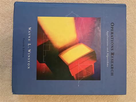operations research applications and algorithms with cd rom and infotrac