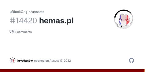 hemas pl · issue 14420 · ublockorigin uassets · github