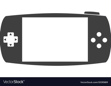 Portable Game Device Psp Icon Graphic Royalty Free Vector
