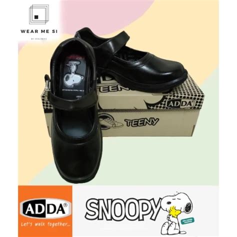 รองเท้านักเรียน Adda สนู๊ปปี้ Snoopy ถูกระเบียบ หน้ากว้าง ใส่สบาย🌈 Th