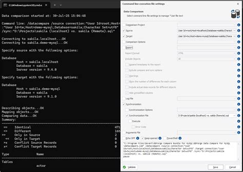 Mysql Data Compare Tool To Diff And Sync Mysql Databases