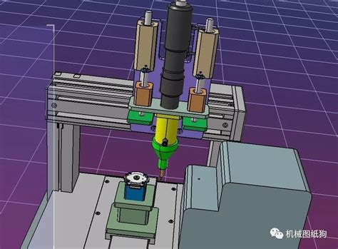【非标数模】automatic Screw Tightening自动拧紧机3d图纸 Stp格式solidworks 仿真秀干货文章