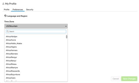Edit Your Profile Support Center