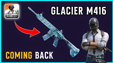 Glacier M416 Coming Back In Bgmi 💥 Bgmi Official Notice Kumari Gamer