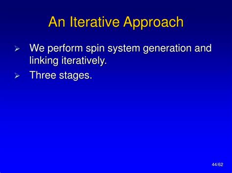 Ppt An Iterative Relaxation Technique For The Nmr Backbone Assignment