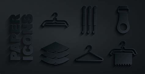 옷걸이 옷장 지퍼 레이어 의류 직물 크로 셰 뜨개질 후크 및 아이콘을 설정합니다 벡터 3차원 형태에 대한 스톡 벡터 아트 및 기타 이미지 Istock