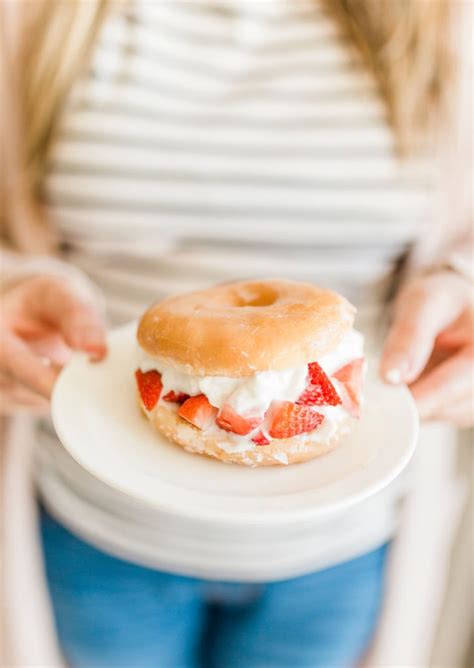 Strawberry Shortcake Donuts Easy Strawberry Shortcake