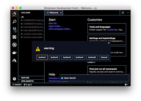 Custom Dialog Button Order Is Reversed · Issue 71251 · Microsoftvscode · Github