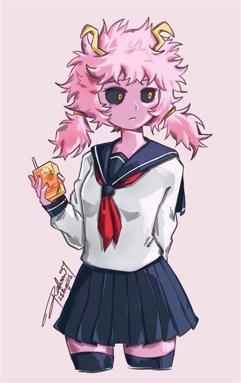 Mina Ashido Personajes De Anime Foto En Dibujo Dibujos De Anime Porn