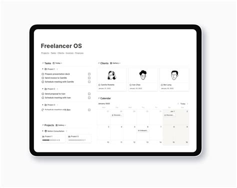 Easlo — Notion Templates For Minimalists