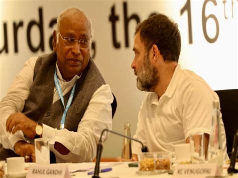 Congress Cwc Meeting Brainstorming On Strategy For Upcoming Elections Kharge Targets Bjp India
