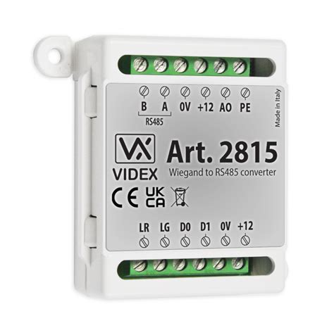 Wiegand To RS Converter Videx Security