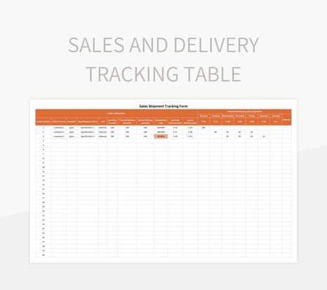 Free Logistics Tracking Templates For Google Sheets And Microsoft Excel Slidesdocs