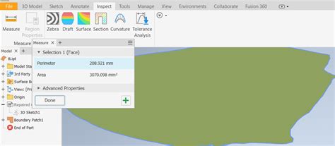 Surface Measurement Autodesk Community