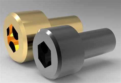 Autodesk Inventor 3d Cad Model Of Cap Screws With Socket Head Mxp 8x1