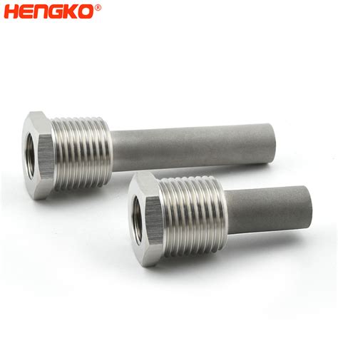 Sintered Stainless Steel Micro Hydrogen Ozone Oxygen Generator Diffuser Air Stone For Wine