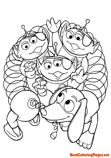 Toy Story Coloring Pages All Characters