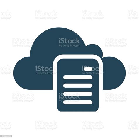 클라우드 서버 아이콘입니다 클라우드의 데이터 스토리지 클라우드 컴퓨팅 아이콘입니다 0명에 대한 스톡 벡터 아트 및 기타 이미지