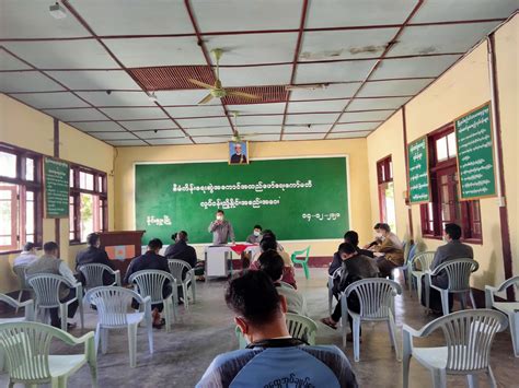 မိုင်းရှူးမြို့၌ စီမံကိန်းရေးဆွဲ အကောင်အထည်ဖော်ရေးကော်မတီ လုပ်ငန်းညှိနှိုင်းအစည်းအဝေး ပြုလုပ