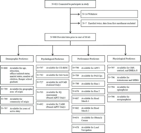 Sample Size Of Demographic Psychological And Performance Predictor Download Scientific