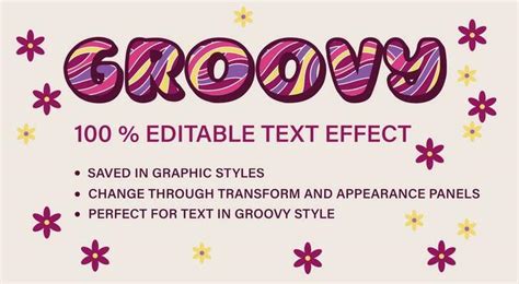 Groovy Text Vector Art Icons And Graphics For Free Download